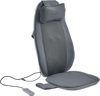 Vente-Unique Shiatsu-Massagesitzauflage - Kunstleder - Grau - APASIA