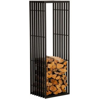Clp Porte-b&ucirc;ches Irving Noir mat 40x50x150 cm