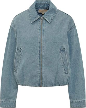 Michael Kors Femme, Vestes, Bleu, Taille: 40 FR Denim Vestes
