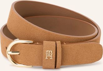 Tommy Hilfiger Lederg&uuml;rtel braun