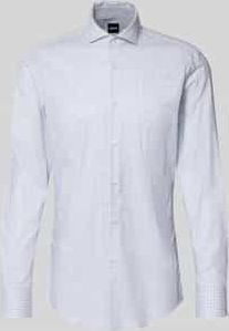 HUGO BOSS Slim Fit Businesshemd aus Baumwoll-Mix Modell H-HANK-SP