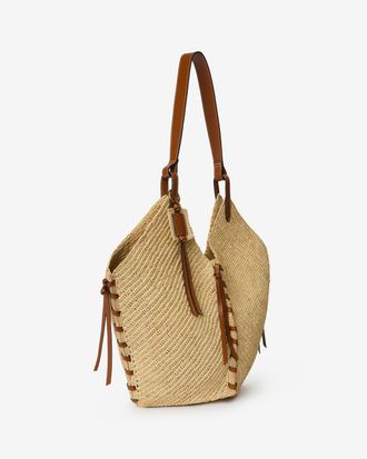 Isabel Marant Sac Tampa - Femme - Naturel Et Cognac - Isabel Marant