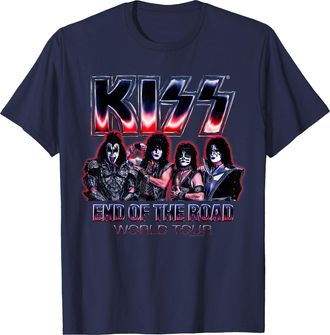 Kiss Kiss - End Of The Road Tour Chrom T-Shirt