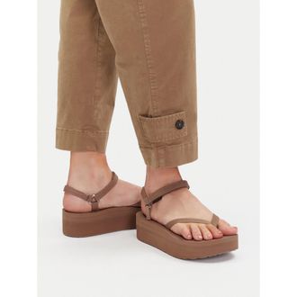 Teva Sandalen Teva Flatform Slim 1164630 Braun
