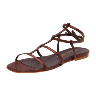Julie Dee Me600 Berg Wash Moro Sandale - Femme - Chaussures - Brun - Taille: 36 EU