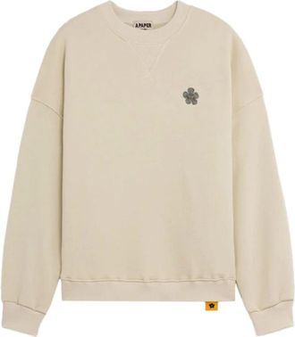 A Paper Kid Homme, Sweatshirts et sweats &agrave; capuche, Beige, Taille: S SweaT-shirts