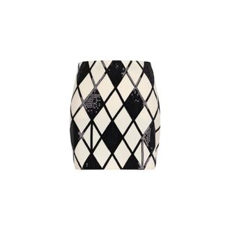 Blumarine Gonna St. Argyle - - Skirts - Damen - Mehrfarbig - M
