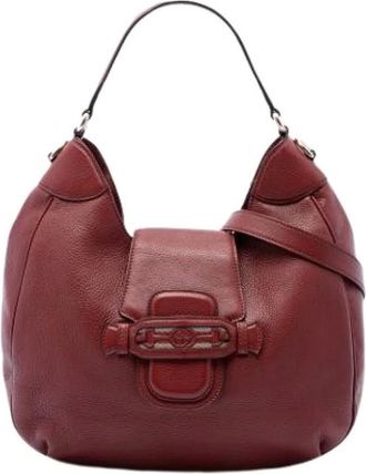 Gucci Sac bandouli&egrave;re Dressage Pre-owned - Femme - Pre-owned - Rouge - Taille: ONE Size