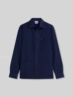 Tommy Hilfiger Regular Fit Overshirt aus Baumwoll-Mix