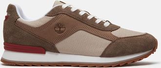Timberland Scout Heights Sneaker f&uuml;r Herren in Hellbeige/Braun, Herren, Beige, Gr&ouml;&szlig;e