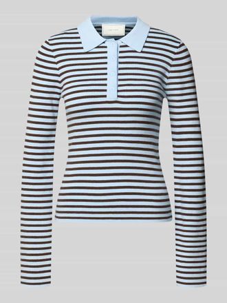 Neo Noir Poloshirt aus Viskose-Mix Modell Fannya