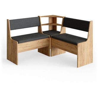 Vicco Banquette dangle salle &agrave; manger Roman, Ch&ecirc;ne de force dor&eacute;, 120 x 41.5 cm