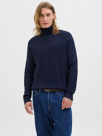 Jack & Jones Rollkragenpullover JJPANNEL KNIT ROLL NECK AW25