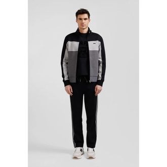 Eden Park Dreifarbiges Baumwoll-Zip-Sweatshirt - - Sweatshirts & Hoodies - Herren - Mehrfarbig - S