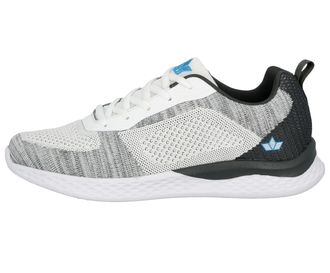 Lico Unisex Tarent Sneaker, Weiss/Grau/Blau, 42 EU