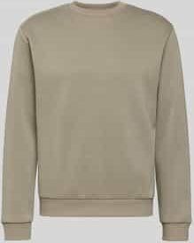 Jack & Jones Sweatshirt mit gerippten Abschl&uuml;ssen Modell BRADLEY