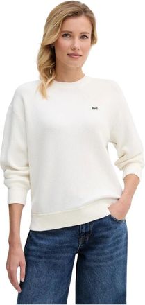 Lacoste Damen, Sweatshirts & Hoodies, Wei&szlig;, LGr&ouml;&szlig;e