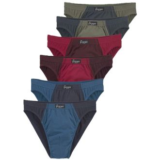 Le Jogger Herren Slips, 6er Pack, mehrfarbig (7)