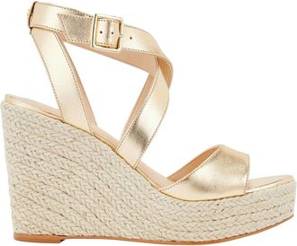 Cosmoparis Femme, Chaussures, Jaune, Taille: 37 EU Orna Wedge Sandal