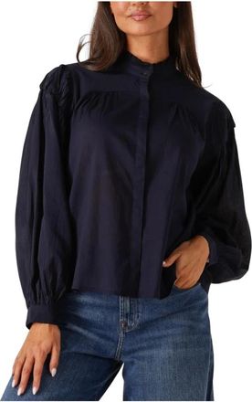 Antik Batik Damen, Blusen & Hemden, Blau, LGr&ouml;&szlig;e