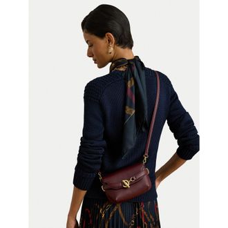 Lauren Ralph Lauren Handtasche LAUREN RALPH LAUREN 431P04297004 Dunkelrot