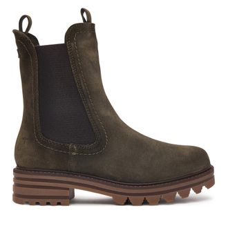 Tamaris Klassische Stiefeletten Tamaris 1-25411-47 Dunkelgr&uuml;n