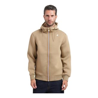 K-Way Rainer Spacer Fleece - - Sweatshirts & Hoodies - Herren - Beige - M