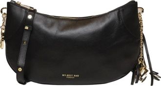 My Best Bags Firenze Sac Hobo Cathy - Femme - Sacs - Noir - Taille: ONE Size