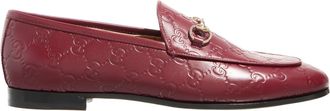 Gucci Loafer - Moccassin Jordaan - Gr. 38 (EU) - in Rot - für Damen