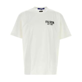 Junya Watanabe Logo T-Shirt - - Tops - Herren - Wei&szlig; - L