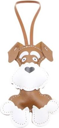 Generico Sac &agrave; dos pour chien, sac &agrave; dos en cuir, pendentif en forme de chien pour le sac, cuir PU mignon chiot chiot sac &agrave; dos suspendu pour femmes filles, Ca