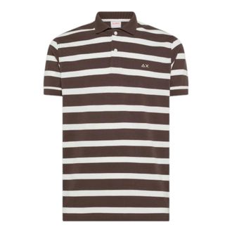 Sun 68 Polo Shirt - - Tops - Herren - Braun - S