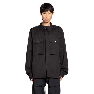 Thom Krom Cotton Nylon Canvas Pocket Shirt