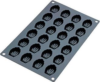Piazza 24 Tassen Madeleines - Klassisch - Backform - Baking Pan - Schwarz