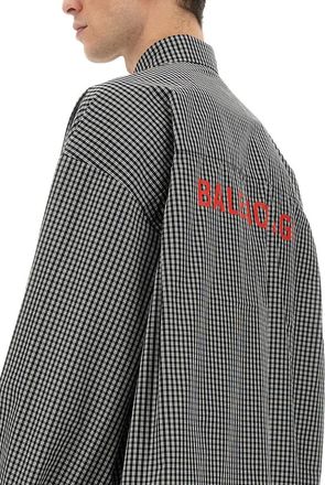 Balenciaga Oversize Fit Shirt - Black