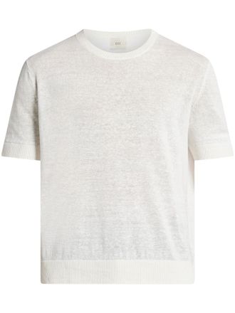 CH&Eacute; Studios t-shirt en maille - Blanc