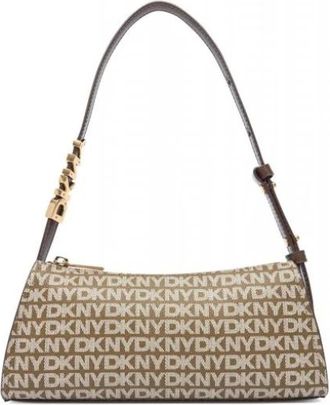 DKNY Dkny, Femme, Sacs, Brun, Taille: ONE Size Avril Shoulder Bag
