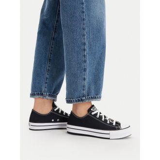 Converse Sneakers aus Stoff Converse Chuck Taylor All Star Eva Lift Ox 272857C Schwarz
