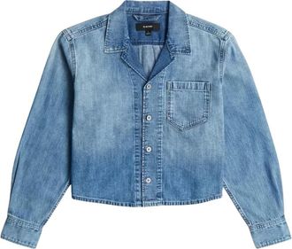 G-Star Femme, Vestes, Bleu, Taille: 38 FR Denim Blazer