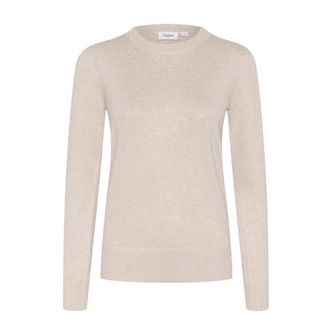 Saint Tropez Cardigan Melange Gris Morn Jemmasz - Femme - Pulls - Brun - Taille: 40 FR