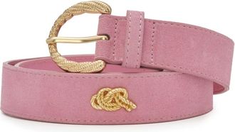 Fab By Fabienne Chapot Fabienne Chapot - Ceinture Marina clout&eacute;e - Femme - Accessoires - Rose - Taille: 105 CM