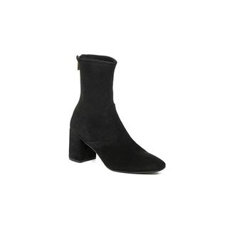 Fratelli Rossetti Wildleder-Stiefelette mit Rei&szlig;verschluss und Absatz - - Shoes - Damen - Schwarzk - 40 EU