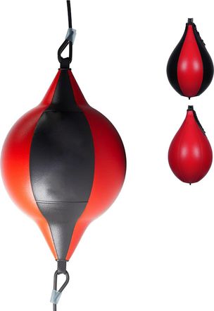 Generico Boxball | Boxausr&uuml;stung f&uuml;r Reflextraining - Speedbag Fitnessger&auml;t robust gegen Stress f&uuml;r Innen- und Au&szlig;en&uuml;bungen
