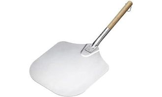 KitchenCraft Pelle à Pizza Traditionnelle, 63 x 30,5 cm, Beige/Gris métallisé