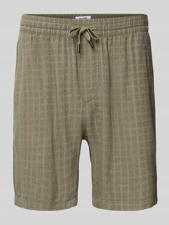 Only & Sons Loose Fit Shorts aus Viskose-Mix mit Leinen-Anteil Modell TEL