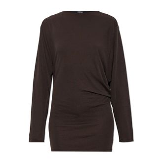 Jacquemus Robe Mistral - Femme - Robes - Brun - Taille: 36 FR