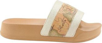 Alviero Martini 1A Classe Femme, Chaussures, Beige, Taille: 37 EU Tongs