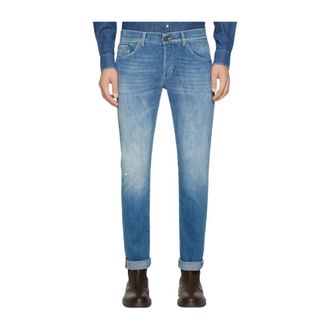 Dondup Slim Fit Jeans mit authentischem Look - - Jeans - Herren - Blau - W30