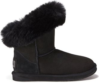 Australia Luxe Australia Luxe Foxy Xtra Kurze schwarze Stiefel