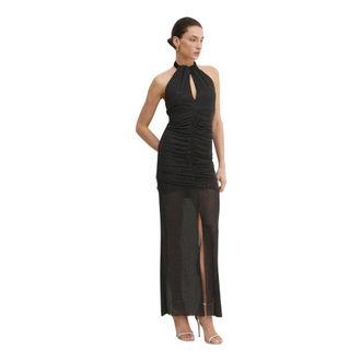 Guess Robe Maxi Brenna - Femme - Robes - Noir - Taille: 44 FR